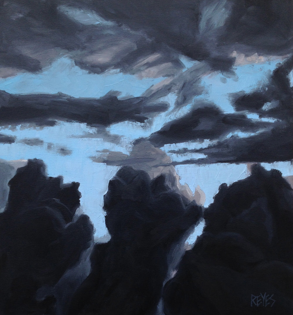 Aero No. 32 (After The Rain) - Original Oil Painting | Reyes Fine Art